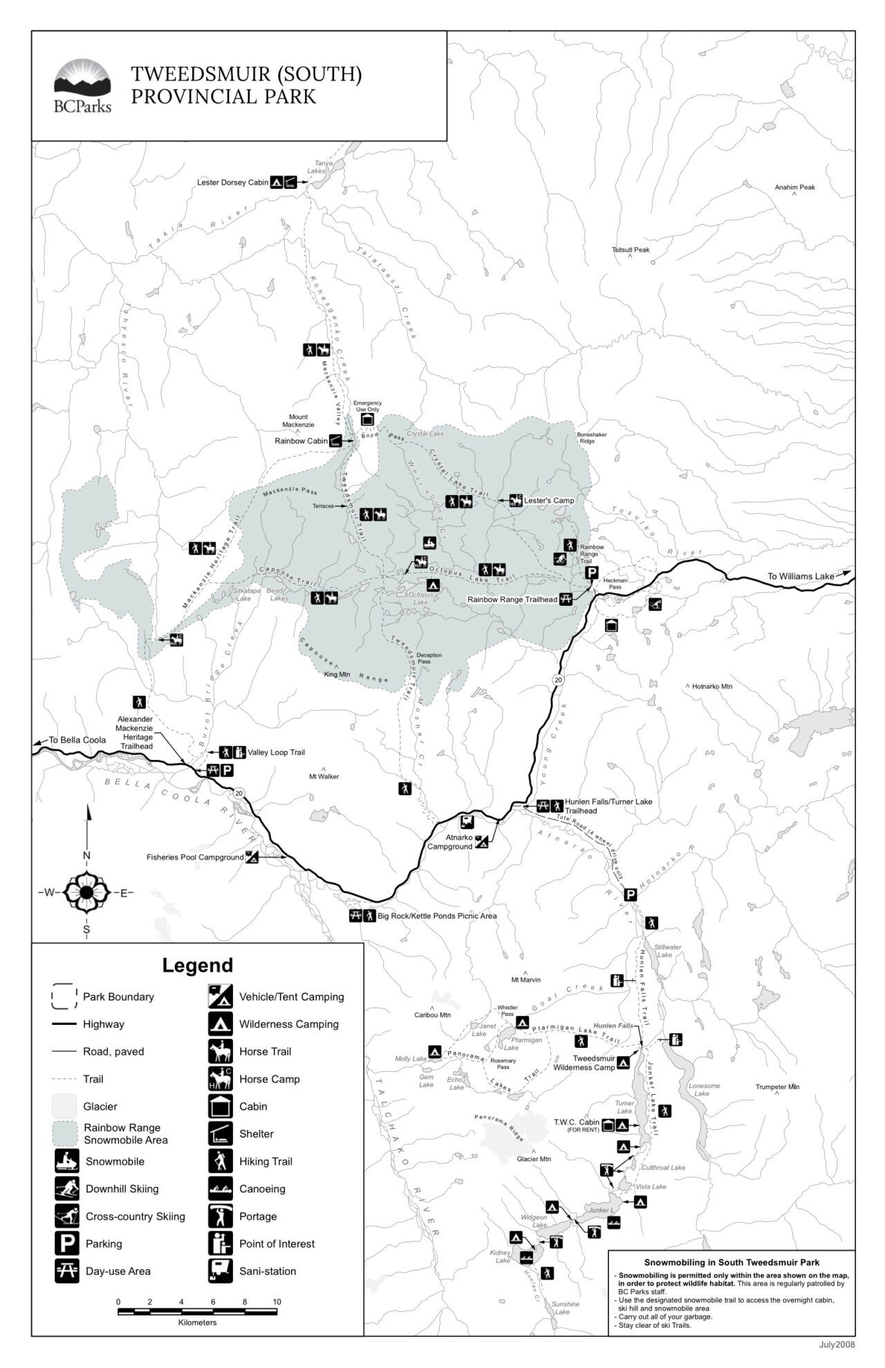 Maps | Tweedsmuir Ski Club